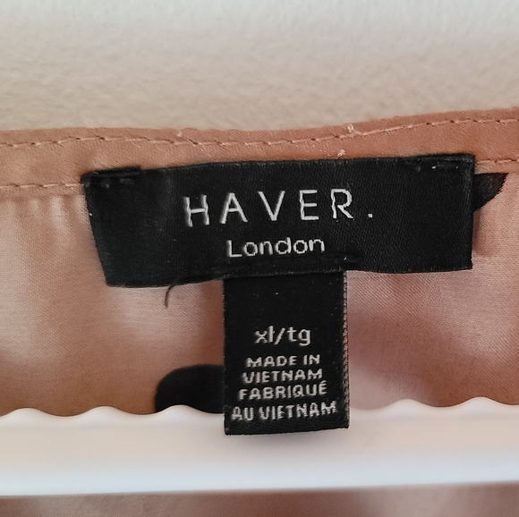 Haver London | Tops | Haver London Frilly Polka Dot Top | Poshmark